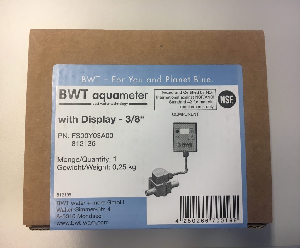 BWT aquameter mit LCD Display G3/8″ – zoells.shop – Automaten und Zubehör